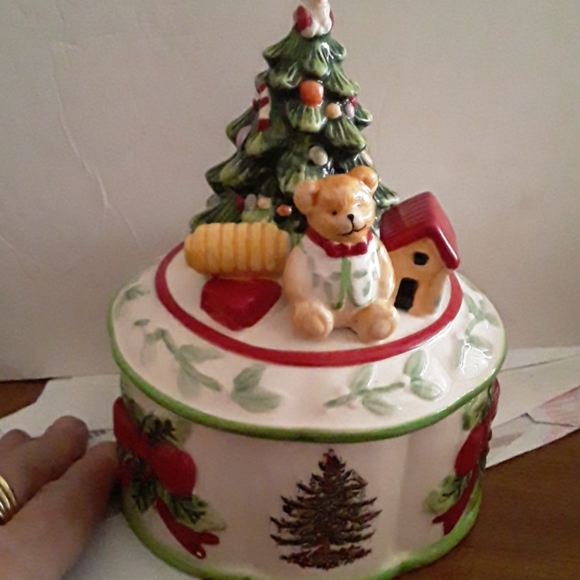 Spode | Holiday | Spode Music Box And Candy Dish New | Poshmark